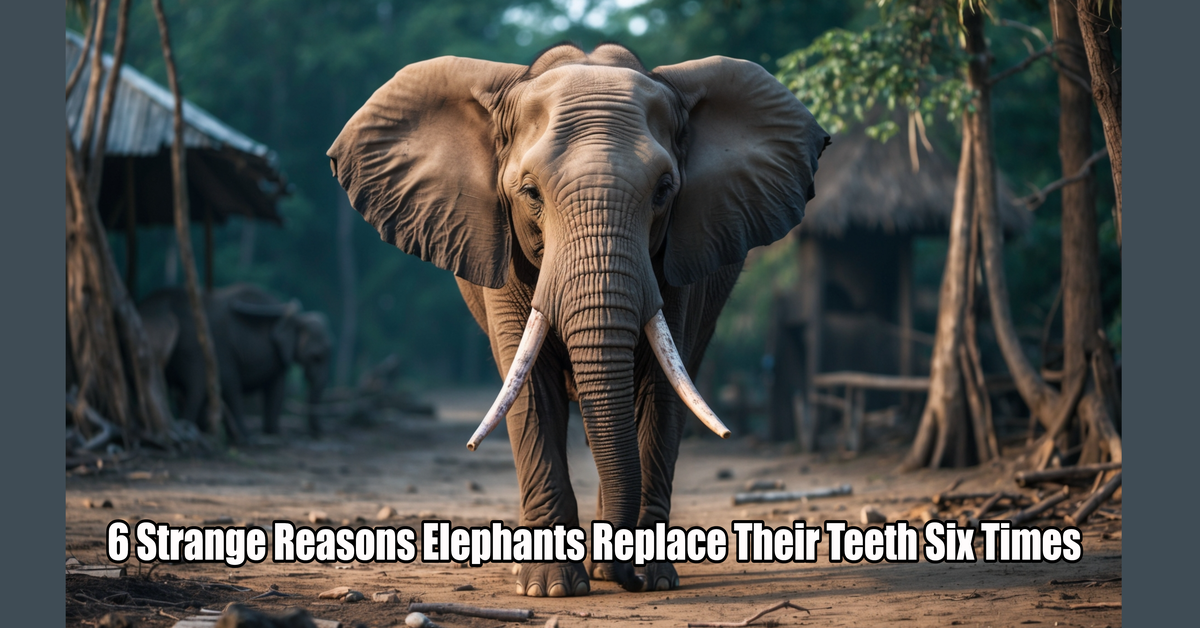 6 Strange Reasons Elephants Replace Their Teeth Six Times - ToothWiz Dental