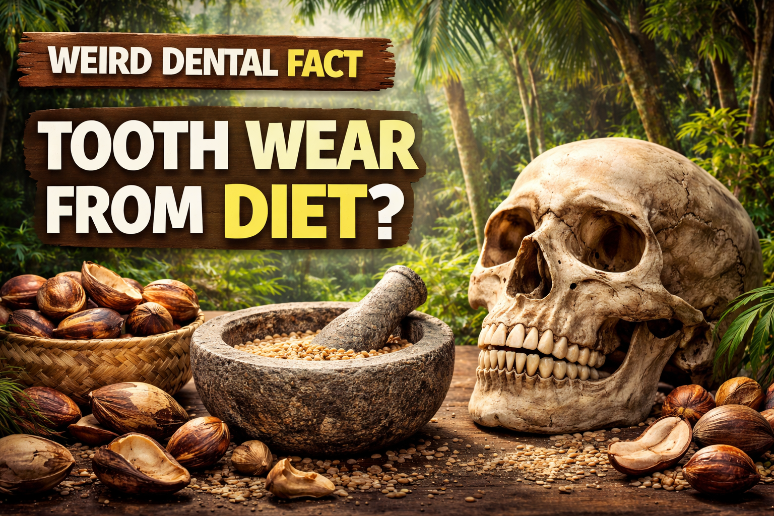 Tooth Wear from Diet: A Weird Dental Fact from the Amazon